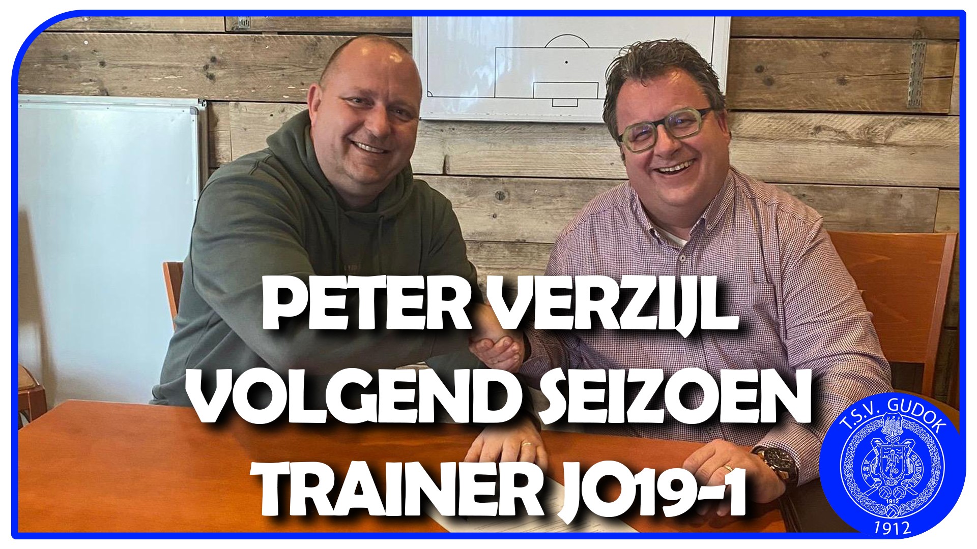 PETER VERZIJL VOLGEND SEIZOEN TRAINER JO19-1 | T.S.V. Gudok